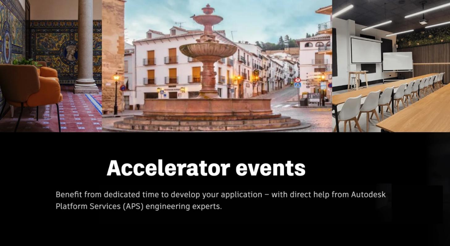 Join us in APS Accelerator in Malaga, Spain | Autodesk Platform Services
